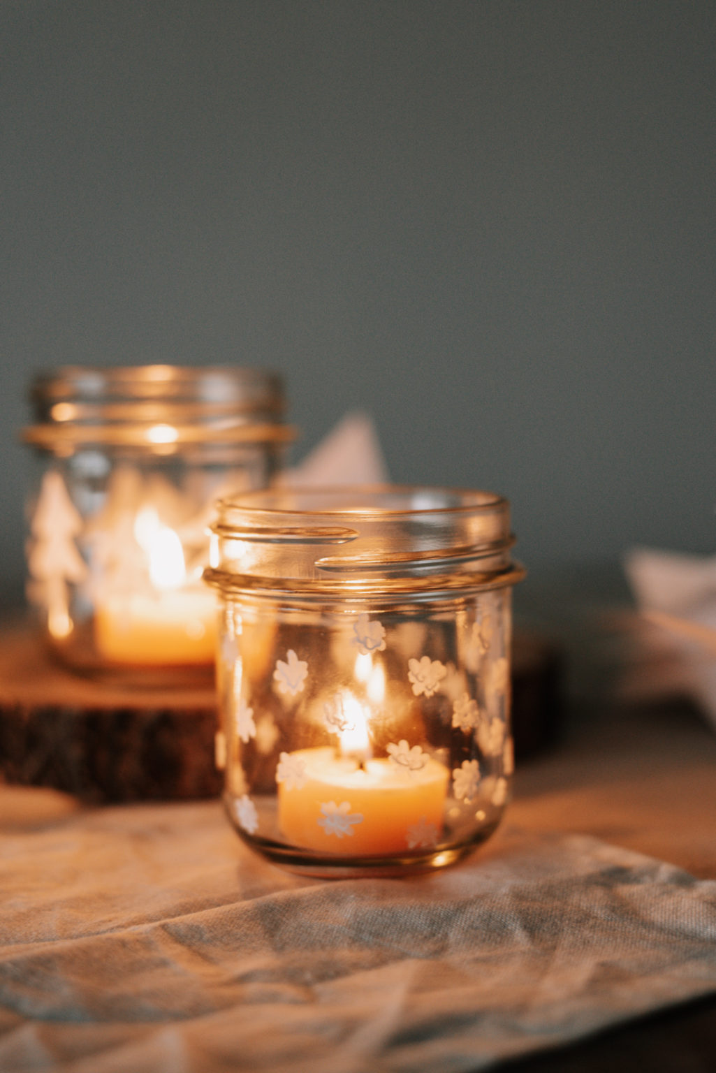 DIY Windlichter aus Vorratsgläsern - Uponmylife