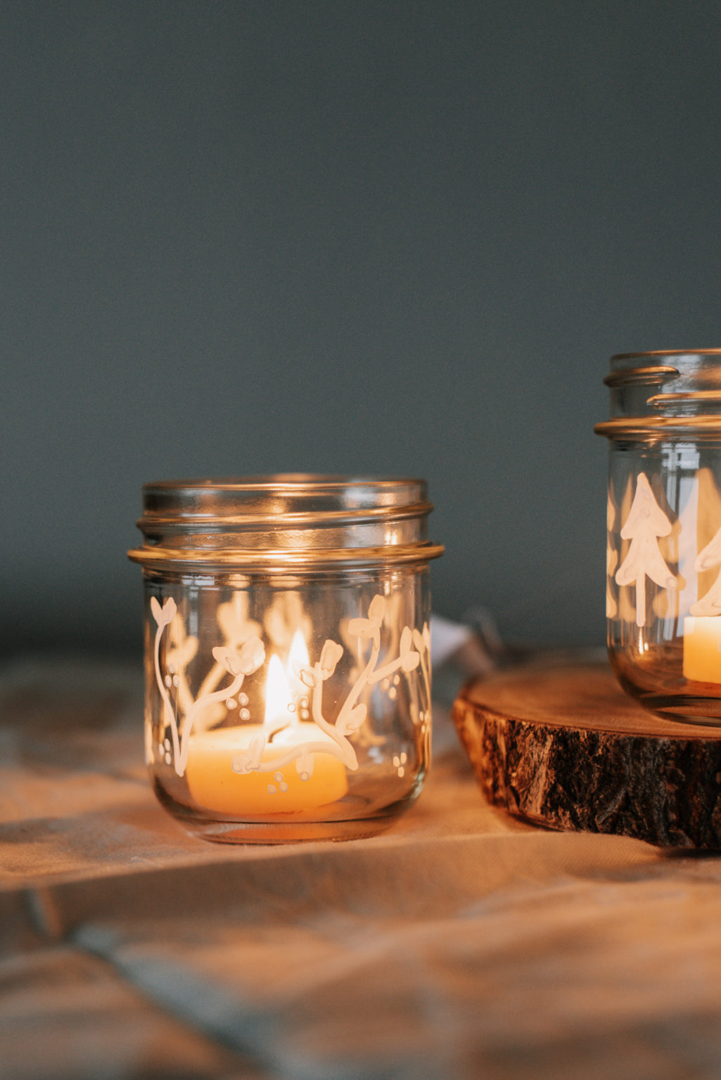 DIY Windlichter aus Vorratsgläsern - Uponmylife