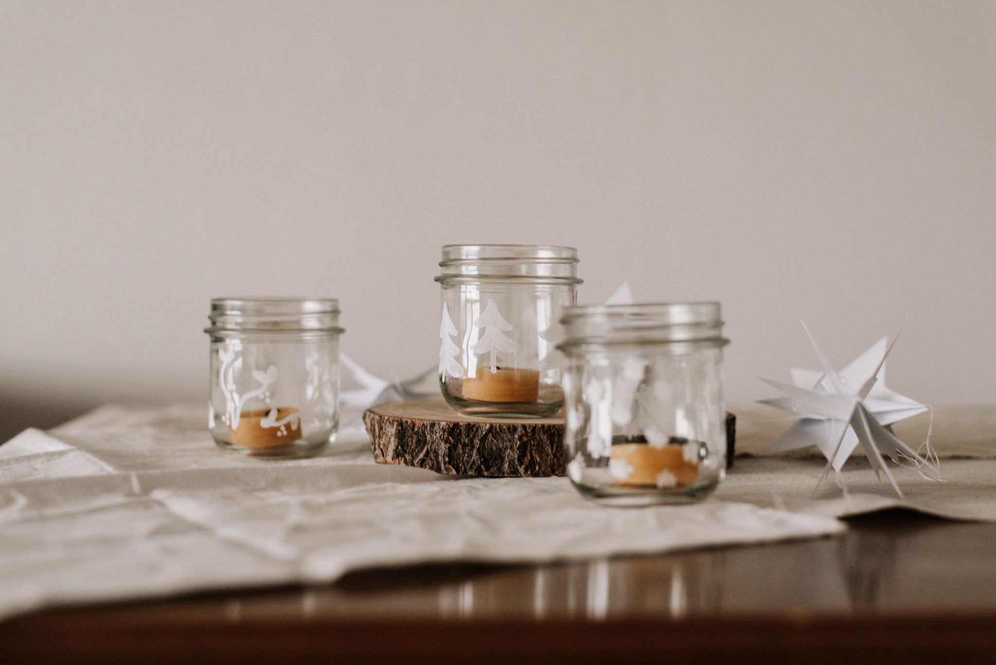 DIY Windlichter aus Vorratsgläsern - Uponmylife
