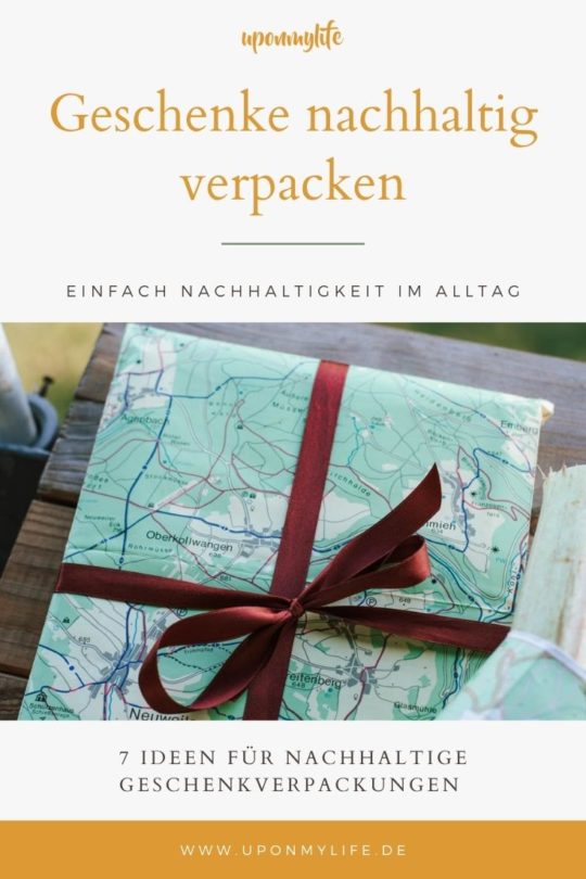 Geschenke nachhaltig verpacken - Uponmylife
