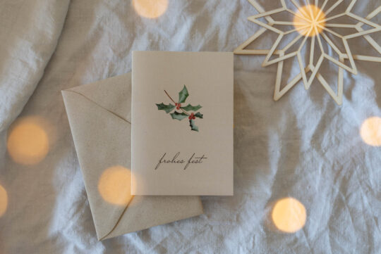 Weihnachtskarte schreiben: Die 56 schönsten Texte und Wünsche