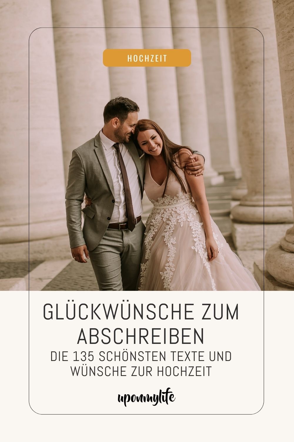 Glückwünsche zur Hochzeit: Die 135 schönsten Texte und Wünsche